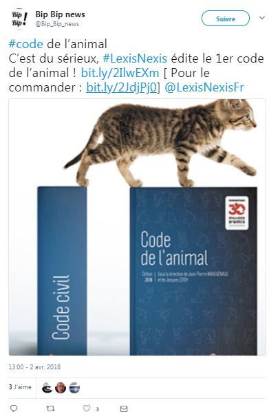 Zoom sur le code de l'animal